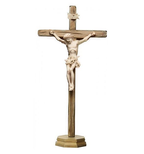 Baroque Desktop Crucifix – CatholicMilestones